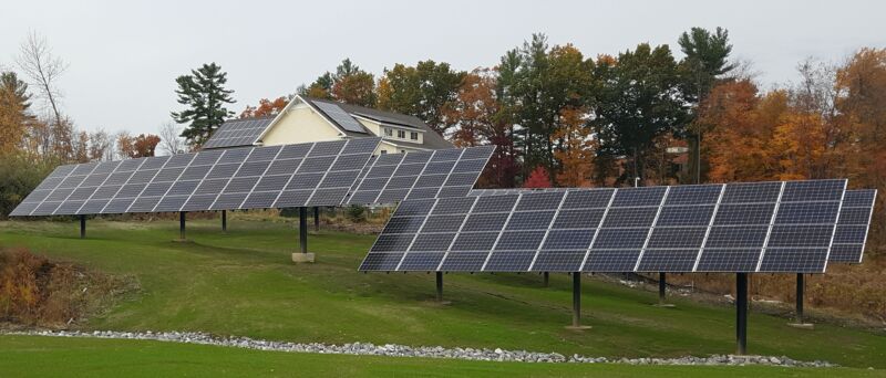 MT Solar's Pole Mount is the superior solar racking solution